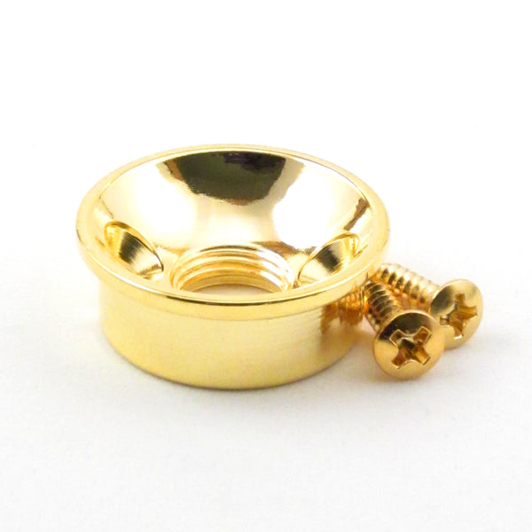 Electrosocket Jack Plate Gold- Solid Brass – Nacho Music